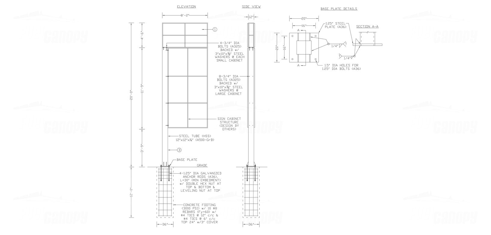 Engineering – Fuel Canopy