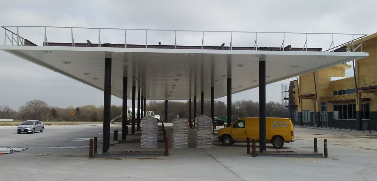 Construction / Fabrication – Fuel Canopy