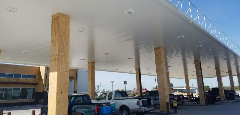 Construction / Fabrication – Fuel Canopy
