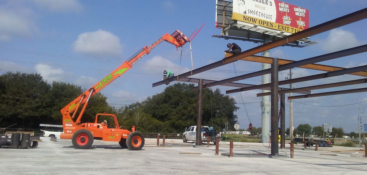 Construction / Fabrication – Fuel Canopy