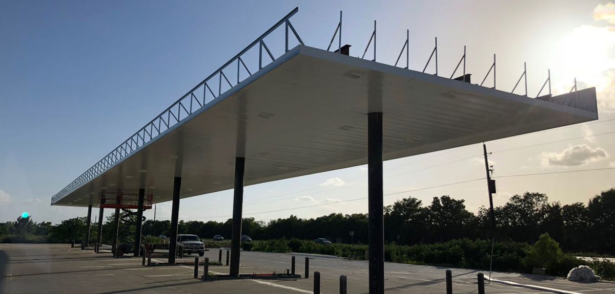 Construction / Fabrication – Fuel Canopy