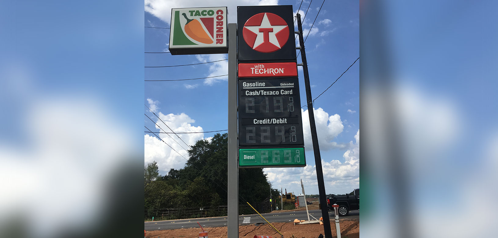 High Rise / Pole ID – Fuel Canopy