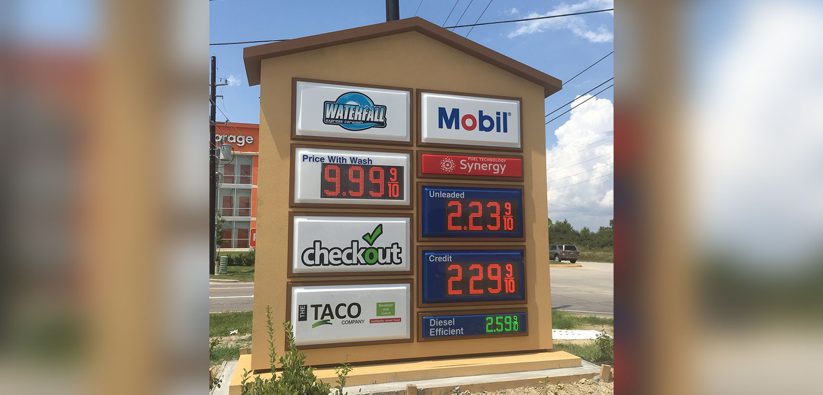 High Rise / Pole ID – Fuel Canopy