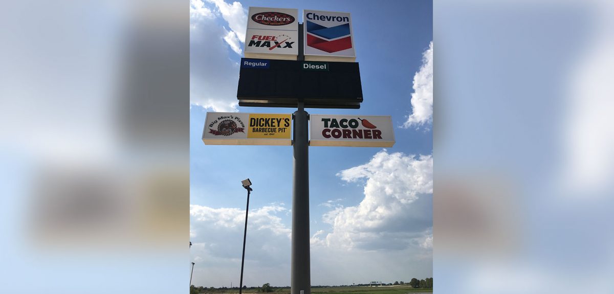 High Rise / Pole ID – Fuel Canopy