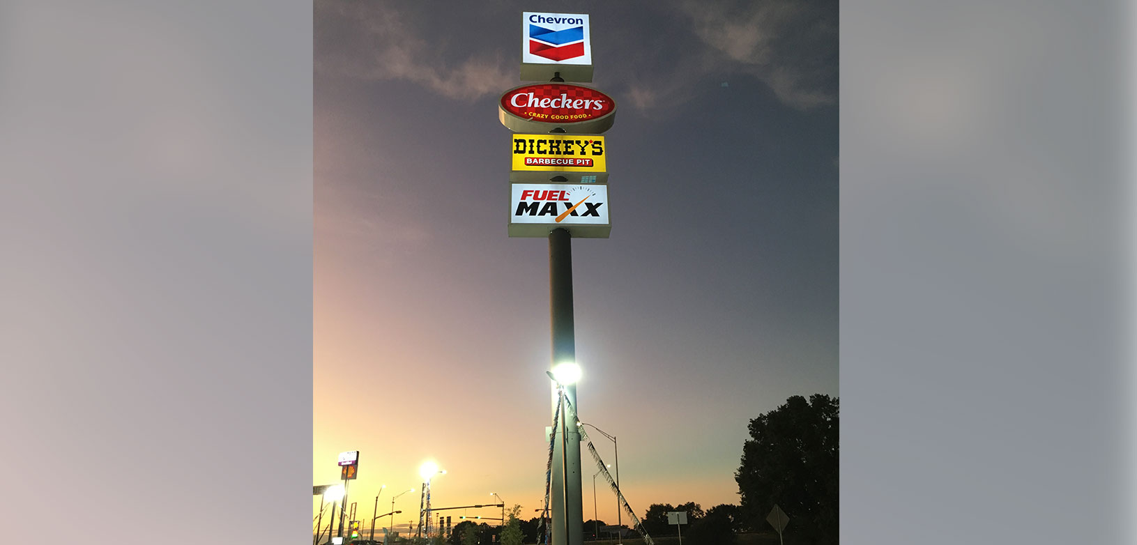 High Rise / Pole ID – Fuel Canopy