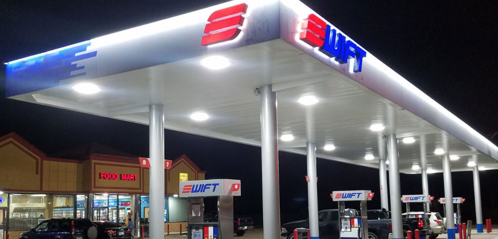 Branding – Fuel Canopy